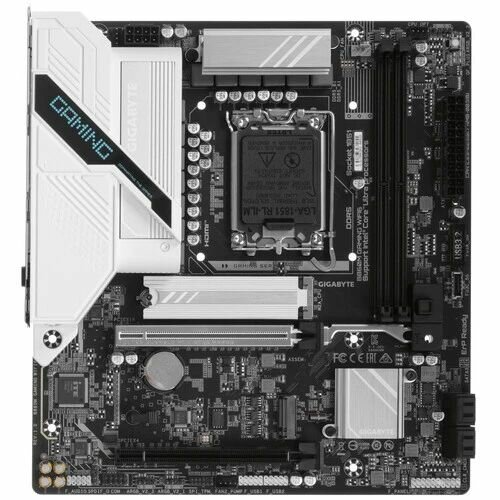 Материнская плата GIGABYTE B860M GAMING WIFI6 - LGA 1851, Intel B860, 2xDDR5-6400 МГц, 1xPCI-Ex16, 2xM.2, Micro-ATX