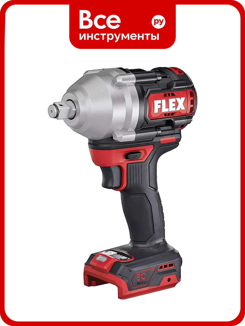 Аккумуляторный ударный гайковерт FLEX IW 1/2 750-EC C 530231