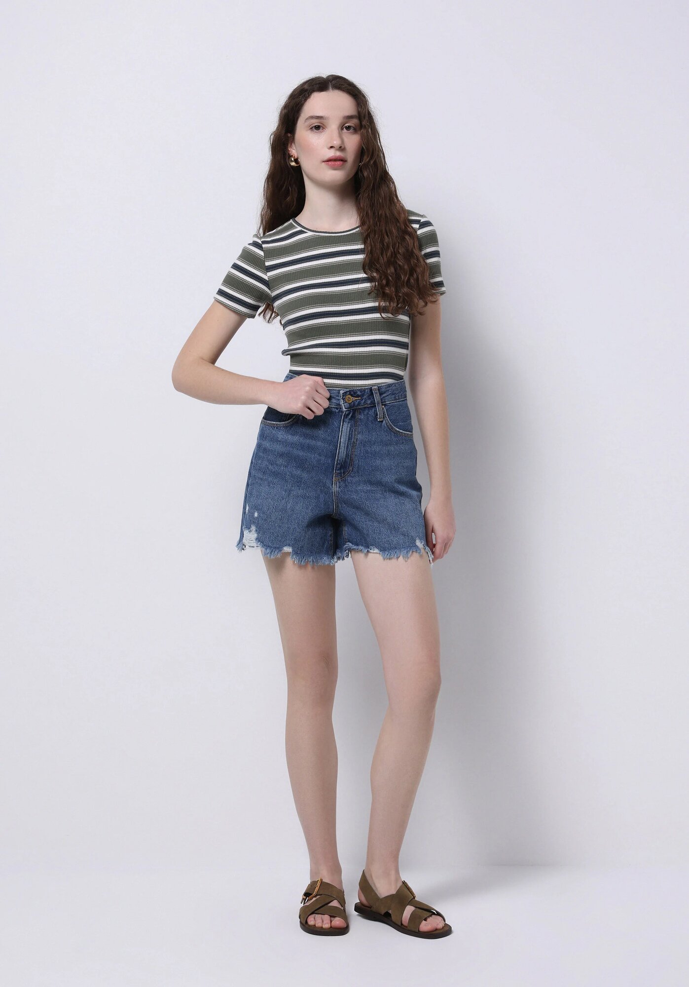 Шорты Mom Fit