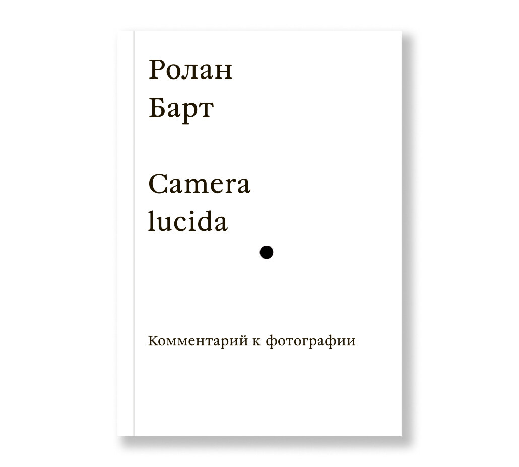 Camera lucida. Комментарий к фотографии