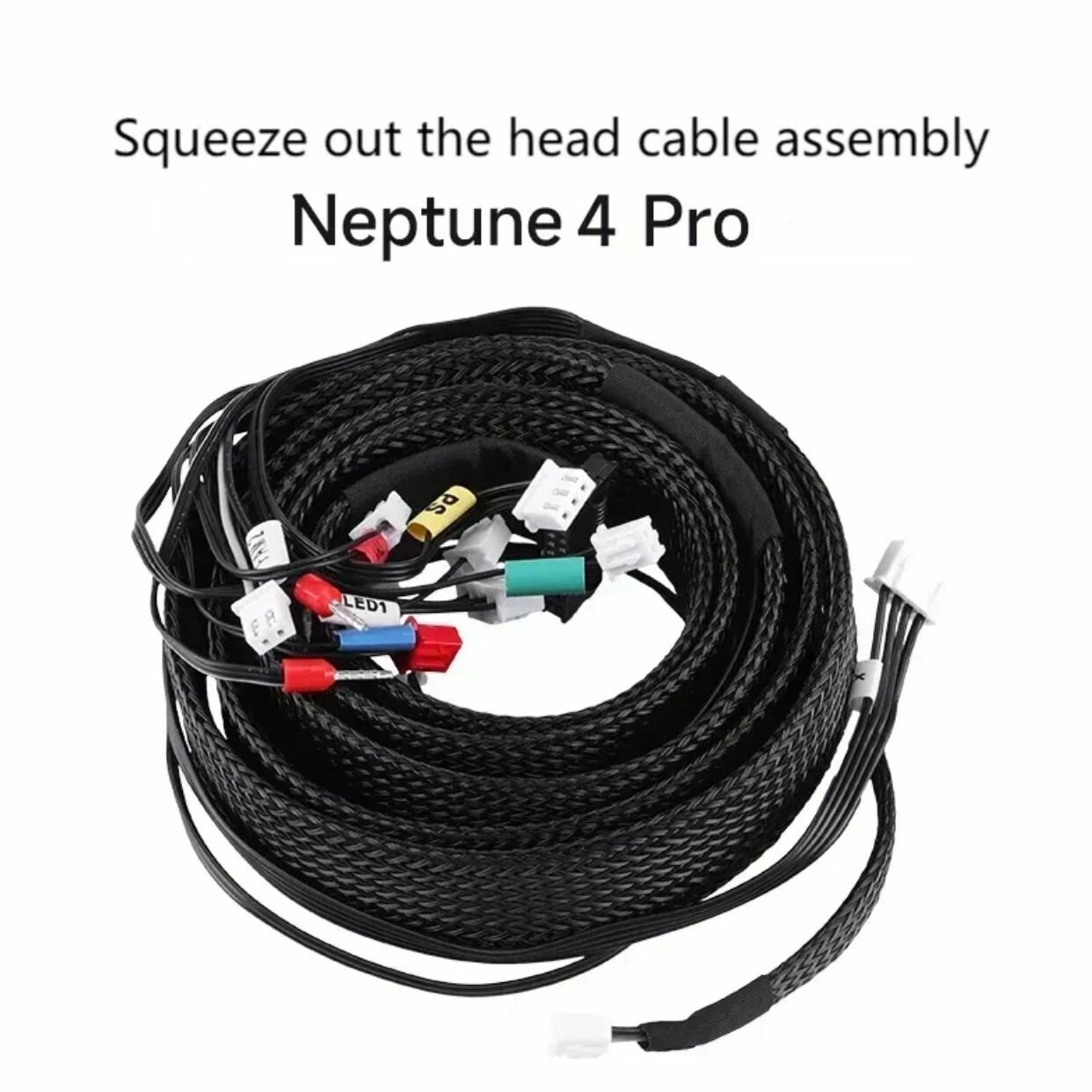 Кабели экструдера LIXIU для ELEGOO Neptune 4 Pro