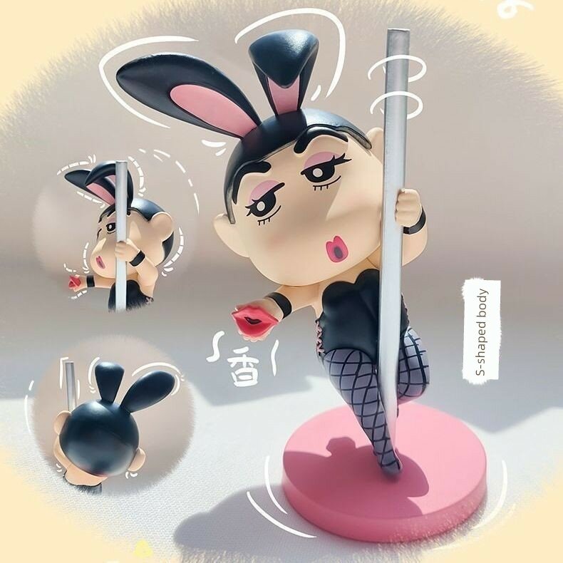 Коллекционная серия фигурок Шин-чана в стиле косплей, подарочная коробка-сюрприз, украшение для рабочего стола, подарок
