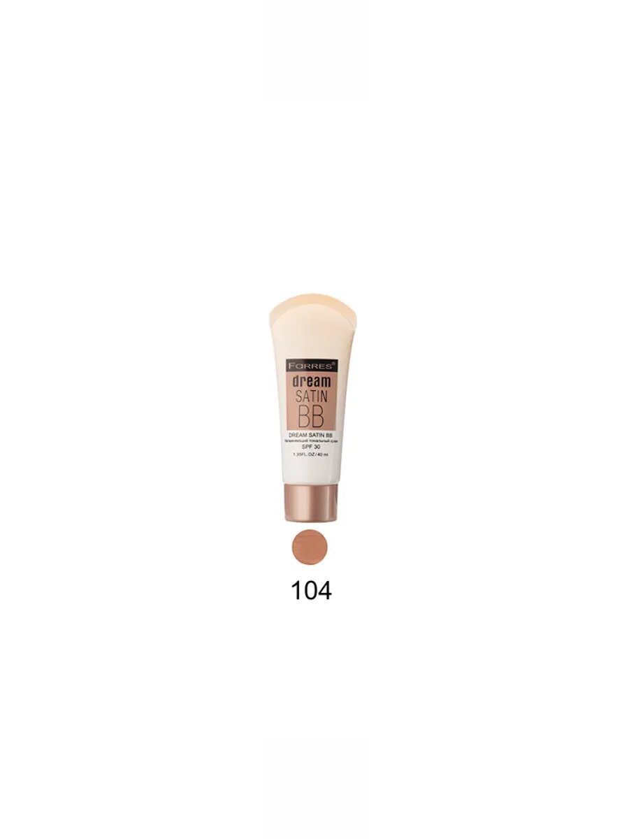 BB крем тональный для лица Farres Dream Satin SPF30, тон 104 бежевый