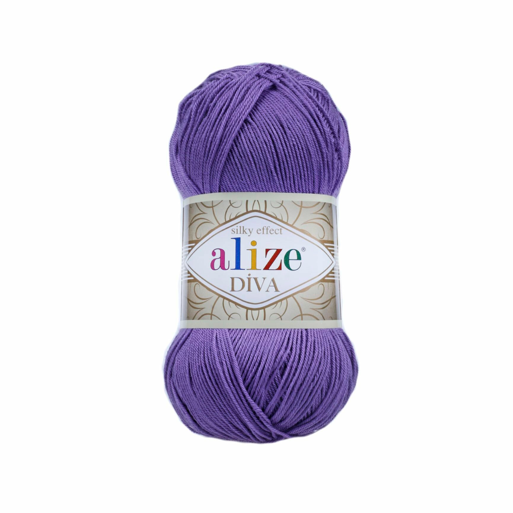 Пряжа Alize Diva 622 (5 мотков по 100г/350м) фиолетовый