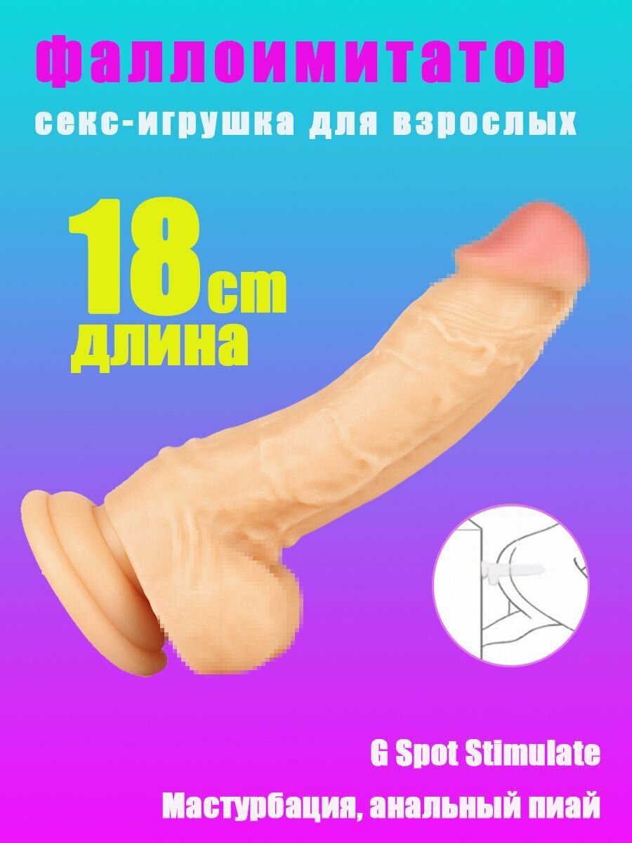 Фаллоимитатор, 18.01см