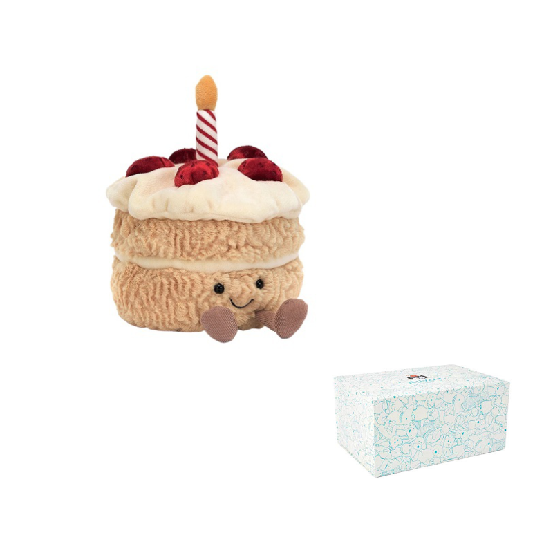 Мягкая игрушка унисекс JELLYCAT Amuseables Birthday Cake Fun Birthday Cakes