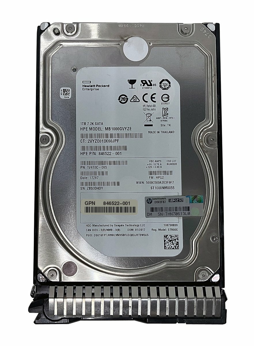 Жесткий диск HP 1Tb 7200 SATAIII 3.5" HDD
