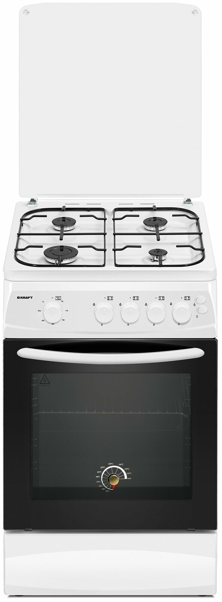 Газовая плита Kraft KF-FSK5407AGW