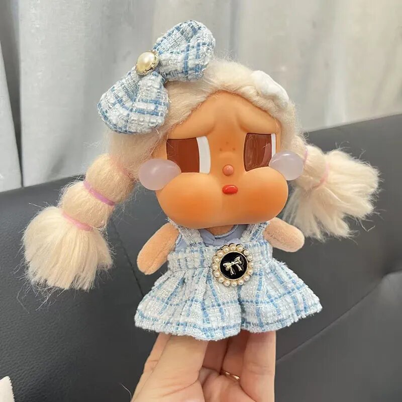 Только одежда для кукол】Одежда для кукол CRYBABY: платье в стиле Шанель для девочек, для плачущих кукол с виниловым