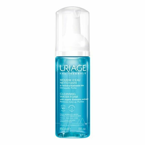 Мусс для нормальной, комбинированной и чувствительной кожи лица очищающий Uriage/Урьяж фл. 150мл