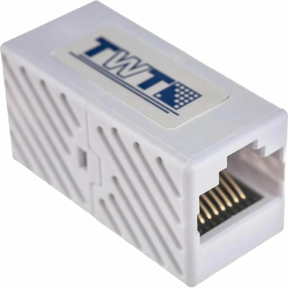 Соединитель 2-х портов RJ-45 TWT TWT-CP45UTP6, 2414407