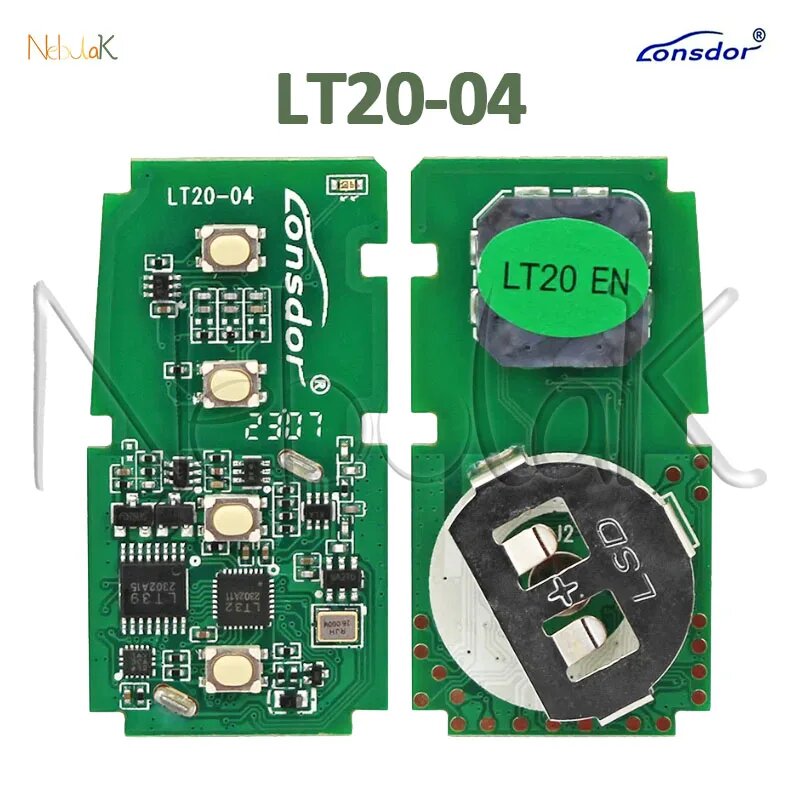 Lonsdor LT20-04 PCB, плата смарт-ключа для Toyota Lexus Subaru