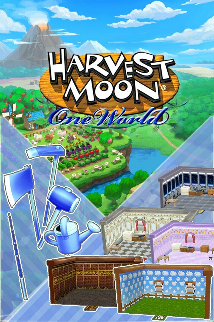 Harvest Moon: One World Interior Design & Tool Upgrade Pack — ключ активации Xbox / Microsoft Store · Xbox One, Xbox Series X|S · цифровой ключ · любой регион