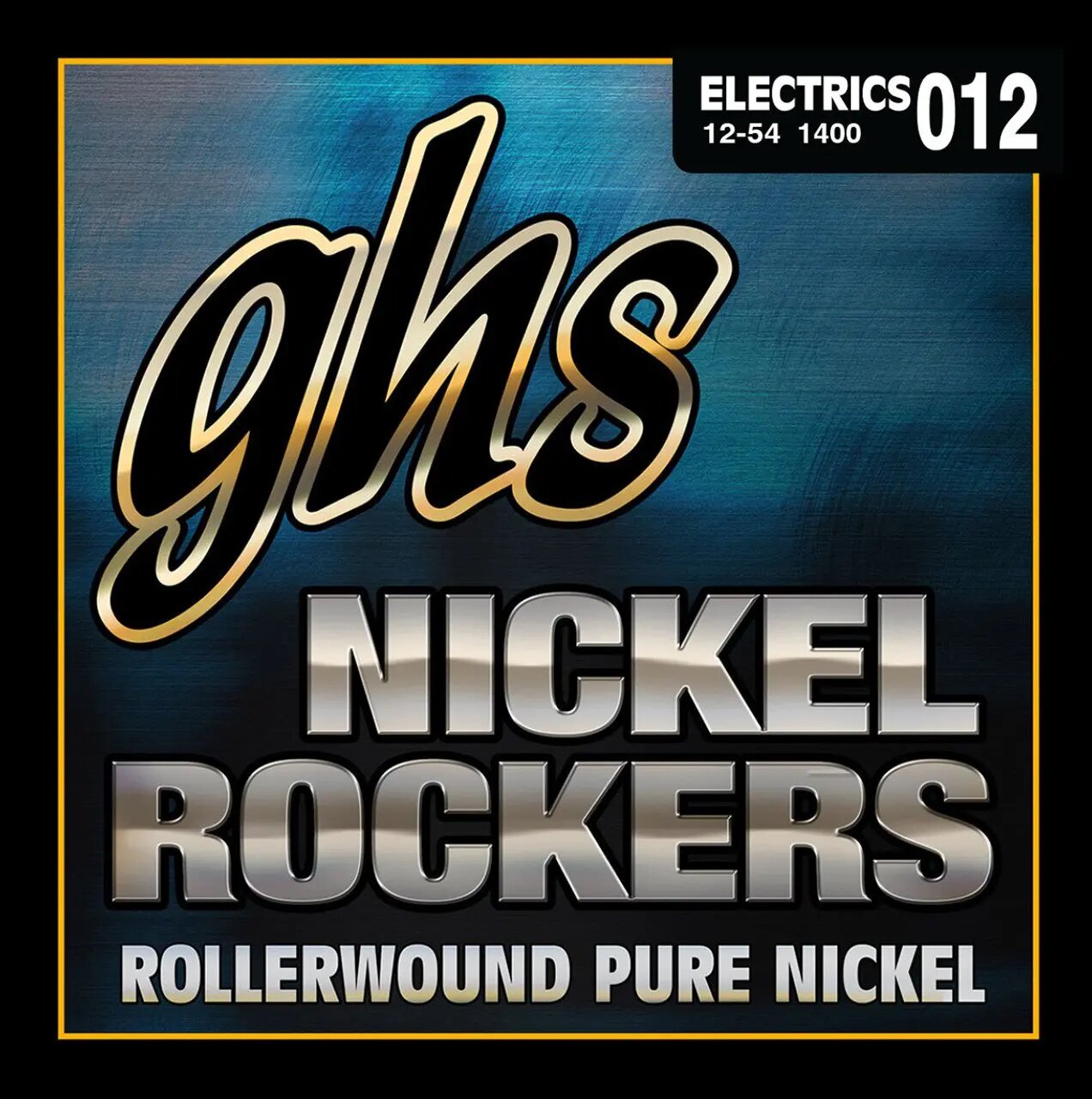 Струны для электрогитары GHS Strings 1400 Nickel Rockers 12-54