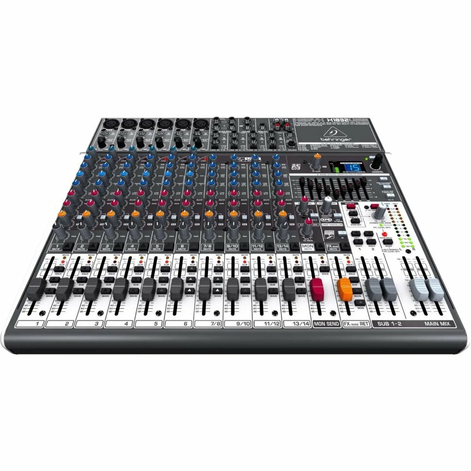 Микшерный пульт Behringer QX1832USB, 6 моновходов с компрессорами, 1819284