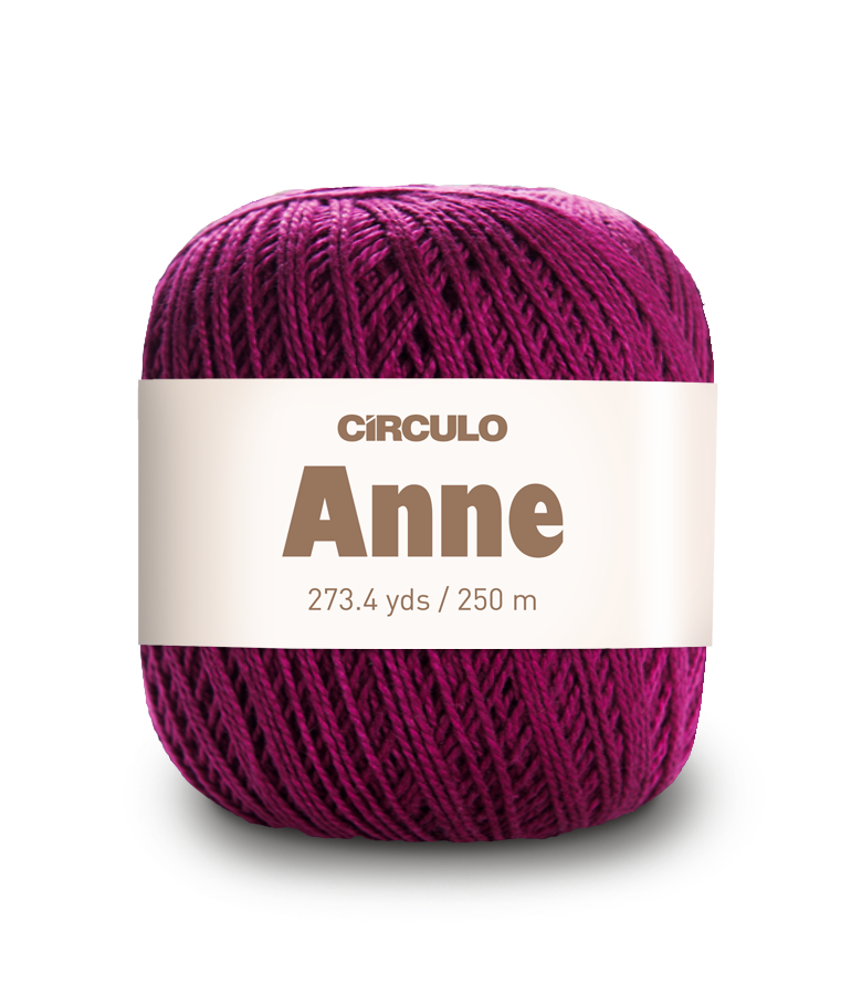 Пряжа Circulo ANNE 250 100% Мерсеризованный хлопок 76 гр. -250 м. цв. 3794