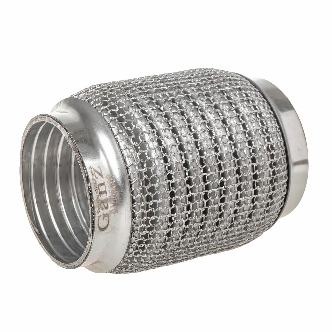 Компенсатор гофра выхлопной системы 3х-слойная WIRE MESH 55x100 UNIVERSAL D 55mm L 100mm GANZ GIG05309