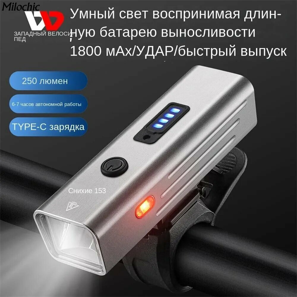 Milochic Фонарь для велосипеда