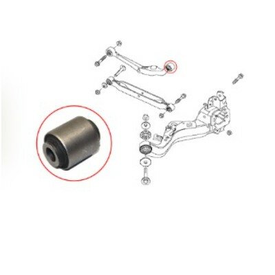 Сайлентблок SAT ST-55120-JD000 рычага Nissan Juke 10-20, Qashqai 06-22