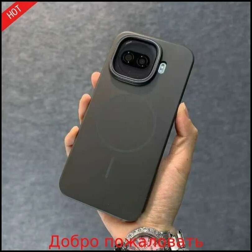 Новая модельЖесткий Чехол Magsafe Для VIVO IQOO Z11 Turbo С Поддержкой Магнитной Беспроводной Зарядки, Ударопрочный PC Корпус