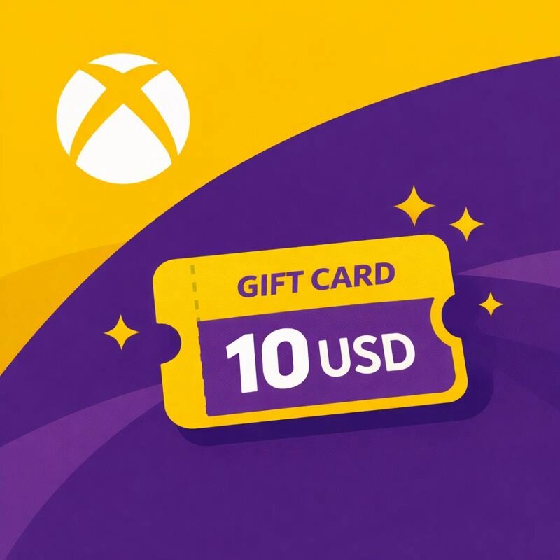 Xbox Gift Card 10 USD (США) / Цифровой код / Мгновенная доставка