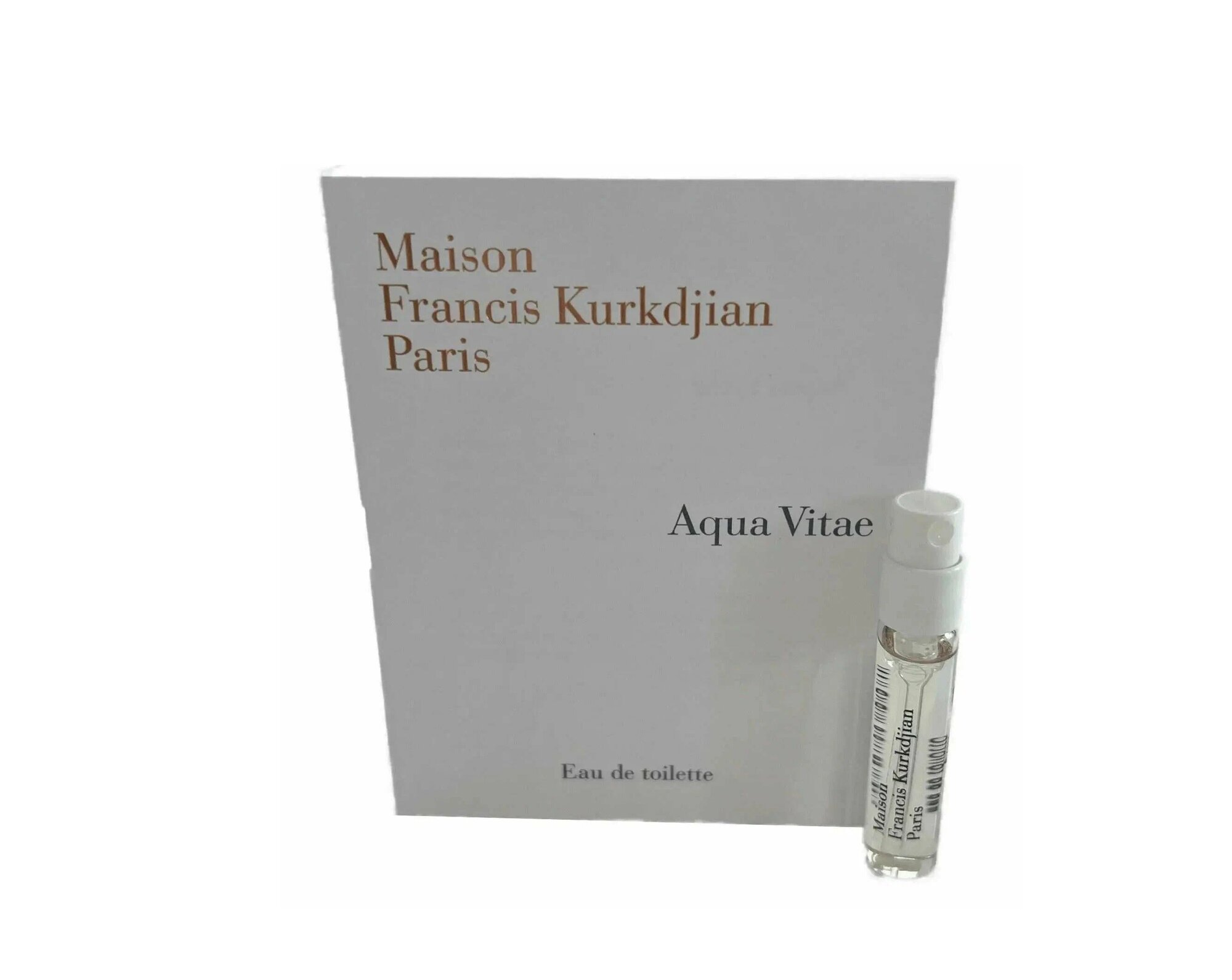 Maison Francis Kurkdjian Aqua Vitae 2 мл туалетная вода унисекс, цитрусовые, фужерные