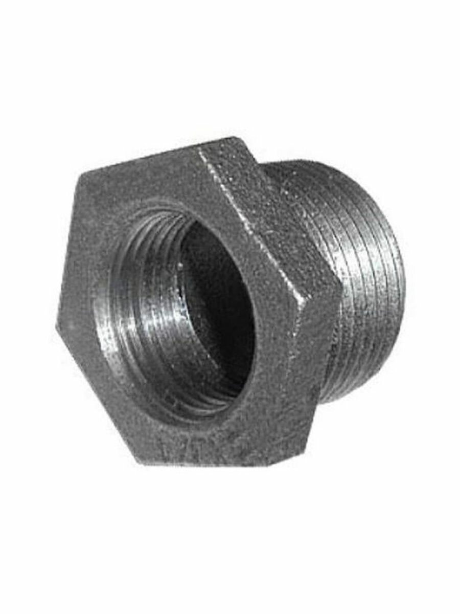 Футорка чугун Ду 20х15 (3/4"х1/2") НР/ВР