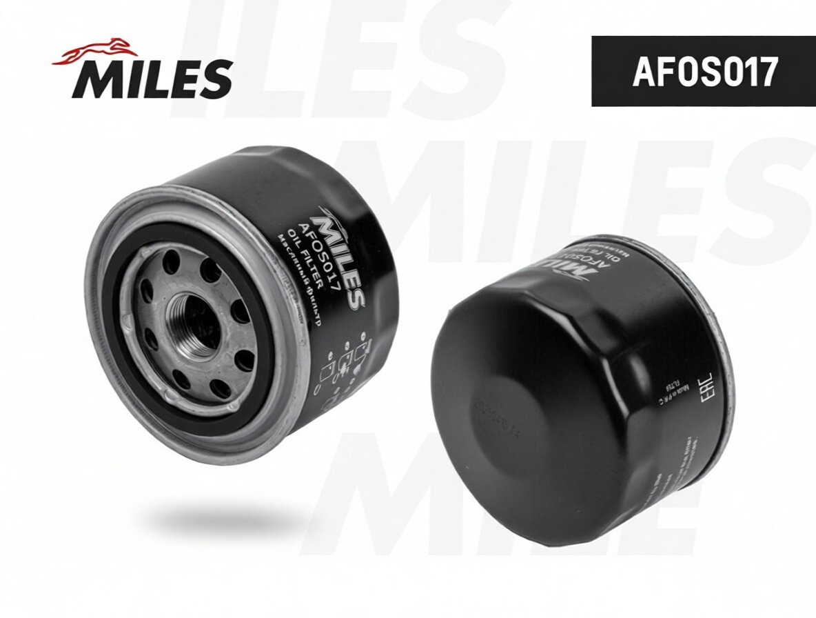 Фильтр масляный CHANGAN CS55/CS75/CS85 AFOS017 Miles арт. AFOS017