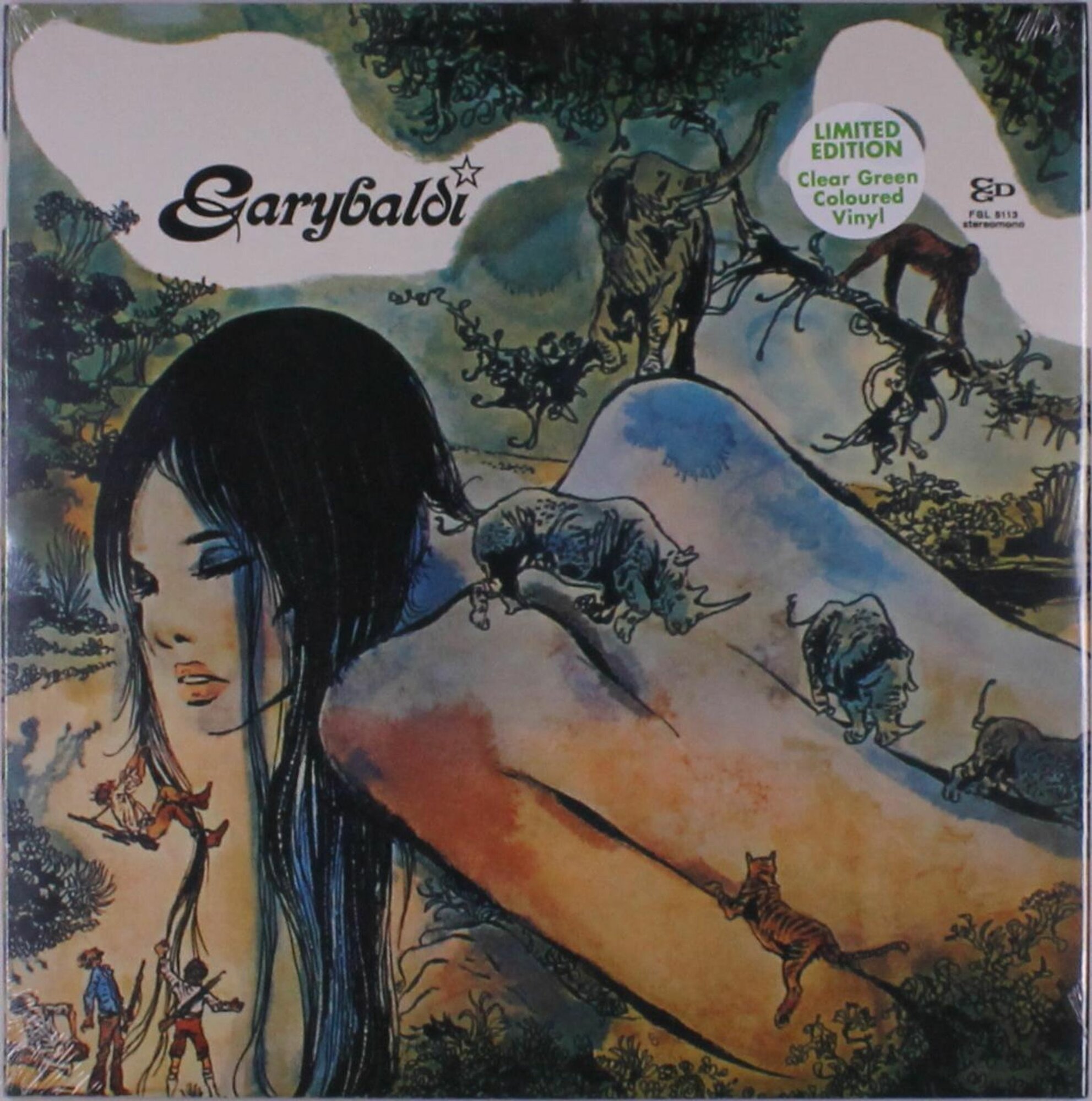Виниловая пластинка Garybaldi - Nuda (Limited Edition) (Clear Green Vinyl) (LP) (1 LP)