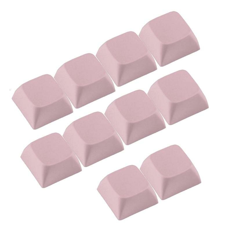 Колпачки для клавиш MX, PBT, 10 шт, Розовый