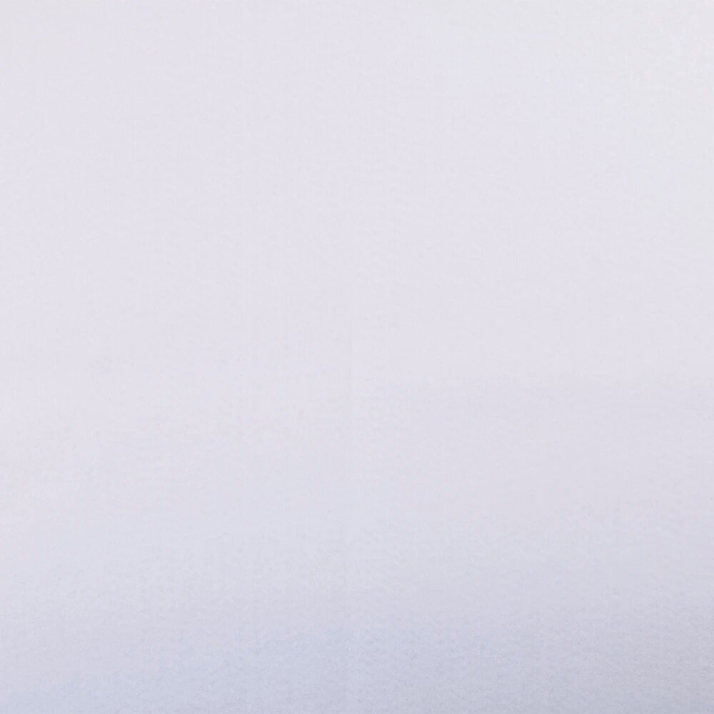 Мягкий полиэстер фетр 2 мм Белый, 45cm x 45cm, White