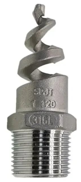 Спиральная насадка SPJT 1 120 316L, 1/2", Not Polished Finish