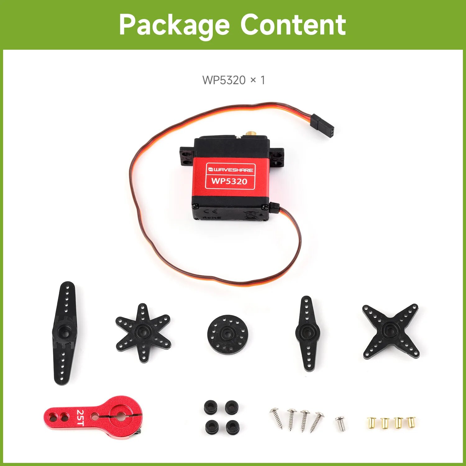 Waveshare WP5320/WP5335 Цифровые сервоприводы WP5320