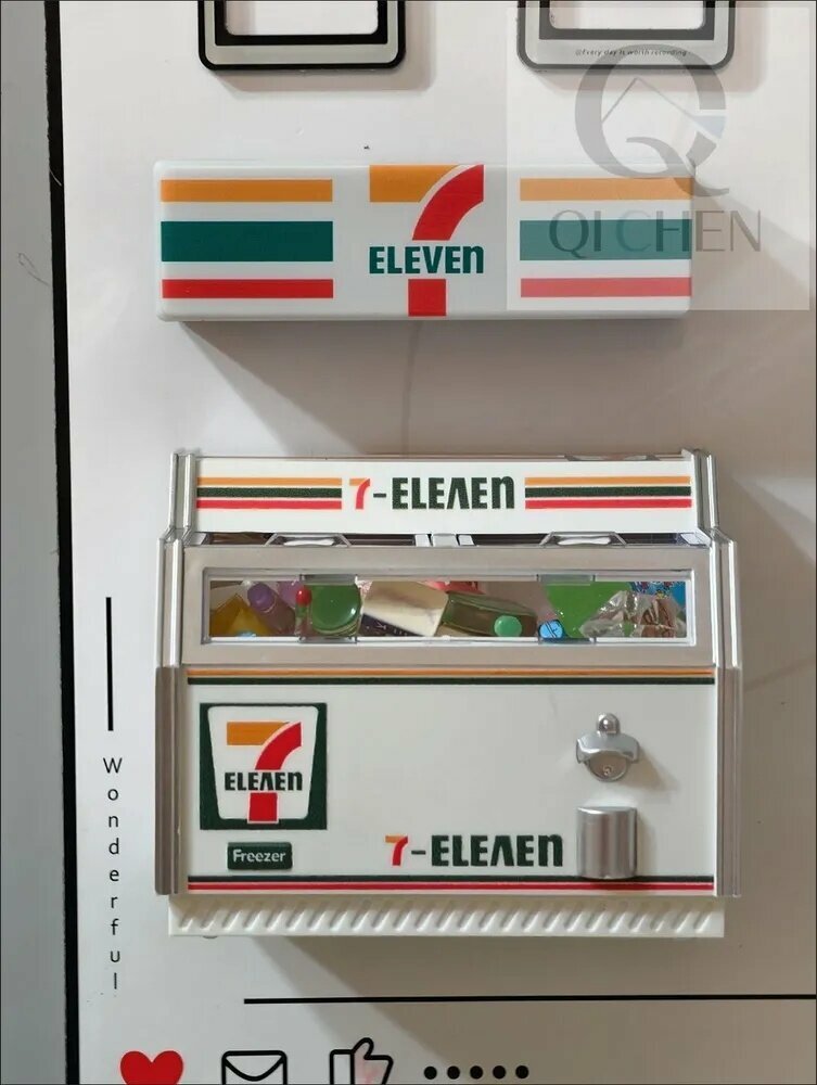 Светящийся магнит "7-Eleven" с регулировкой цвета