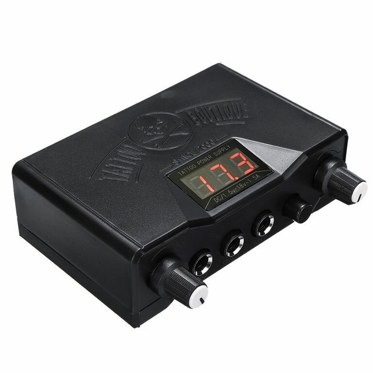 Блок питания для тату и татуажа WE300D Black