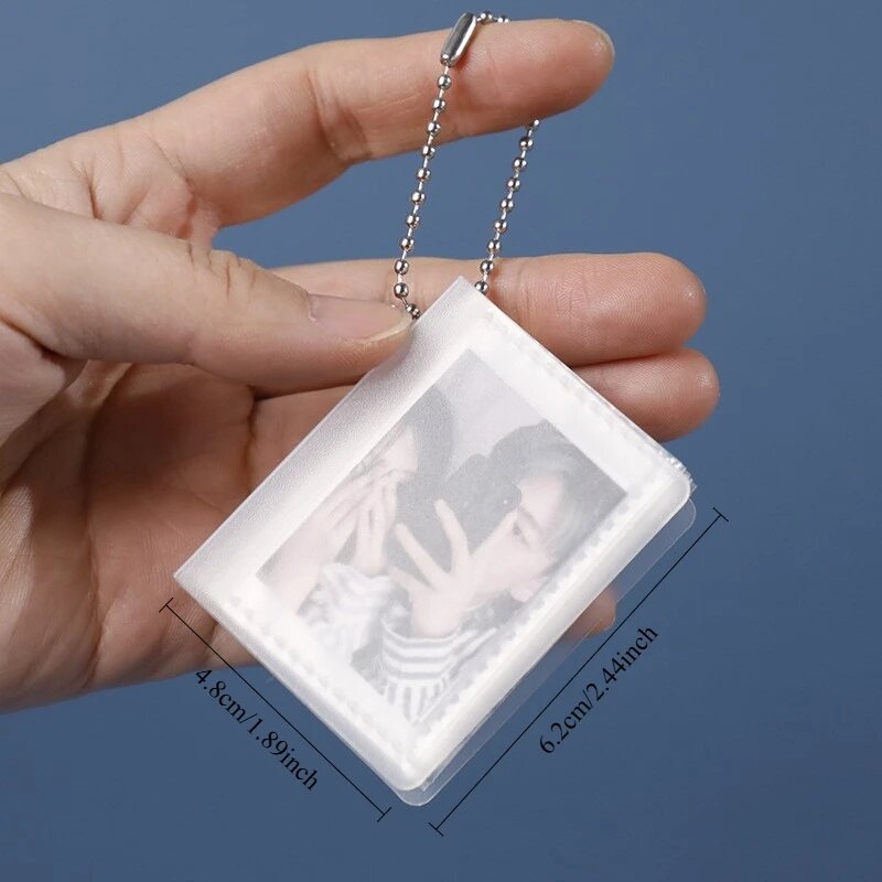 Мини фотоальбом с брелком, ПВХ, 2 inch