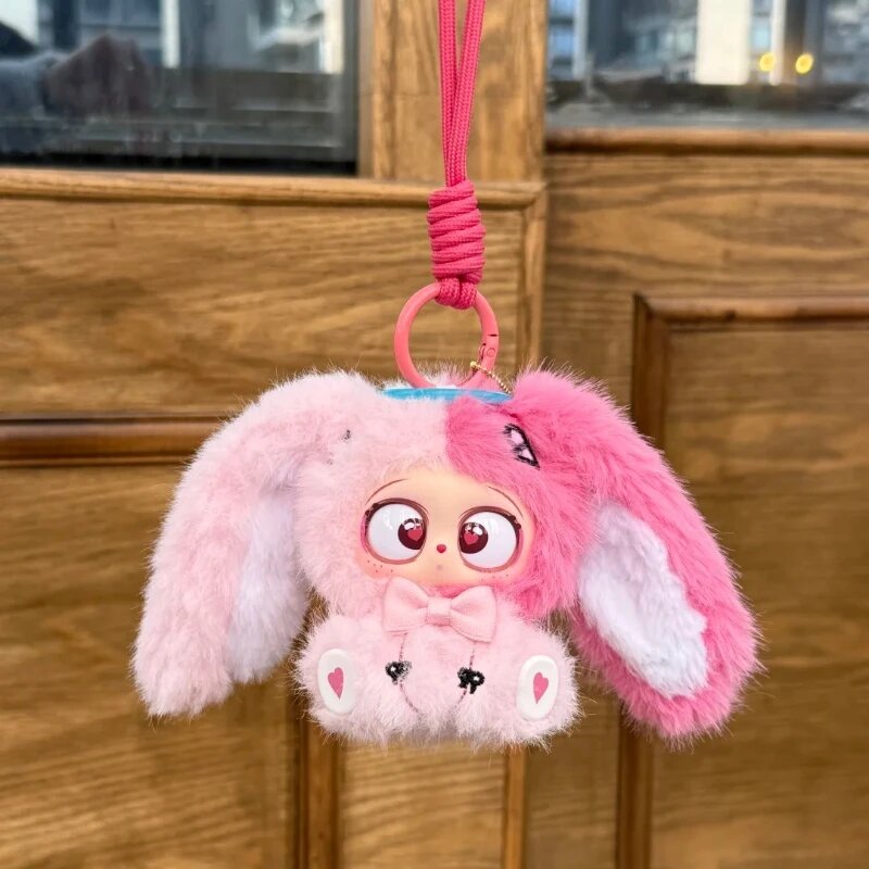 Виниловая кукла petnior Baby Three Gazo Magic Doll Wars Розовый, Little Angel Rabbit