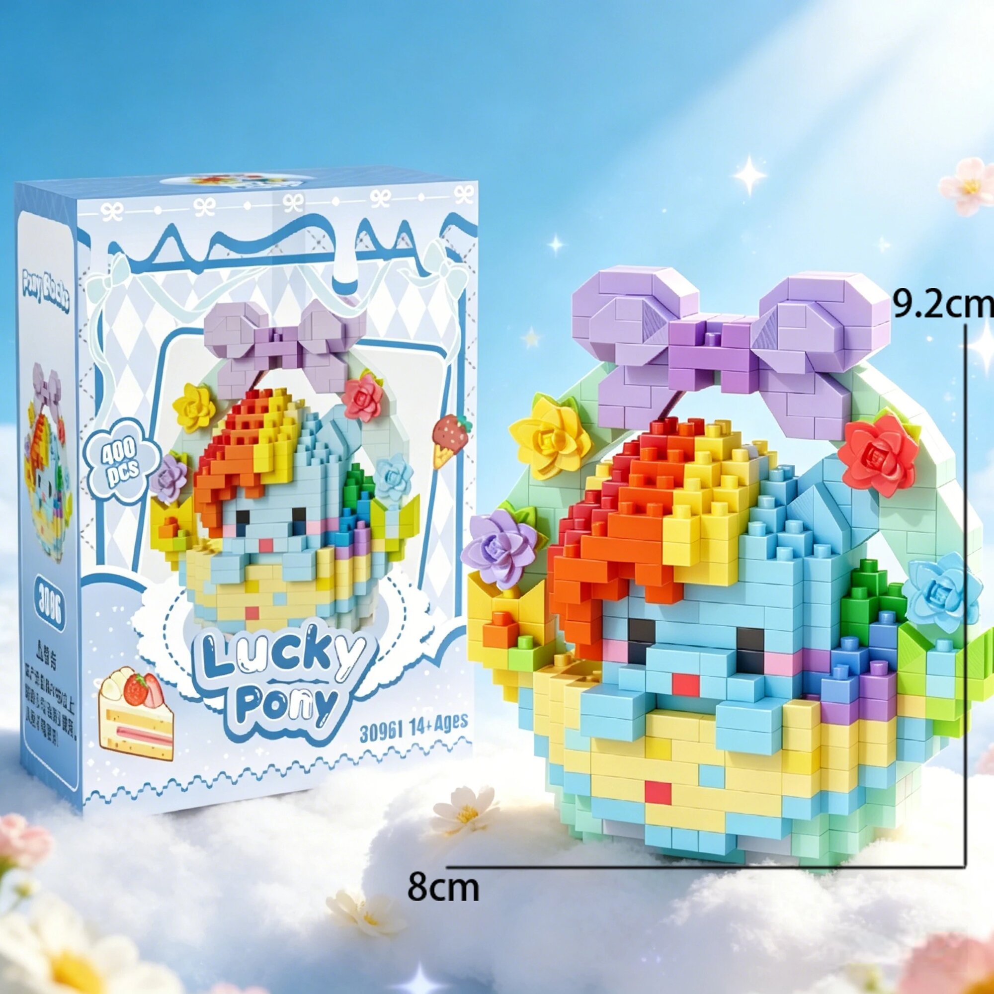 Конструктор KAYOU Lucky Pony, W3096, 400 деталей