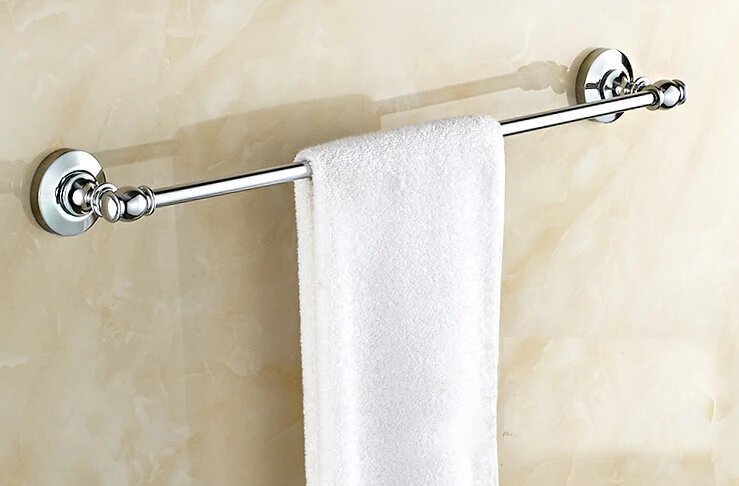 Тумба для ванной HUALUOYU серебристого цвета, Single Towel Bar