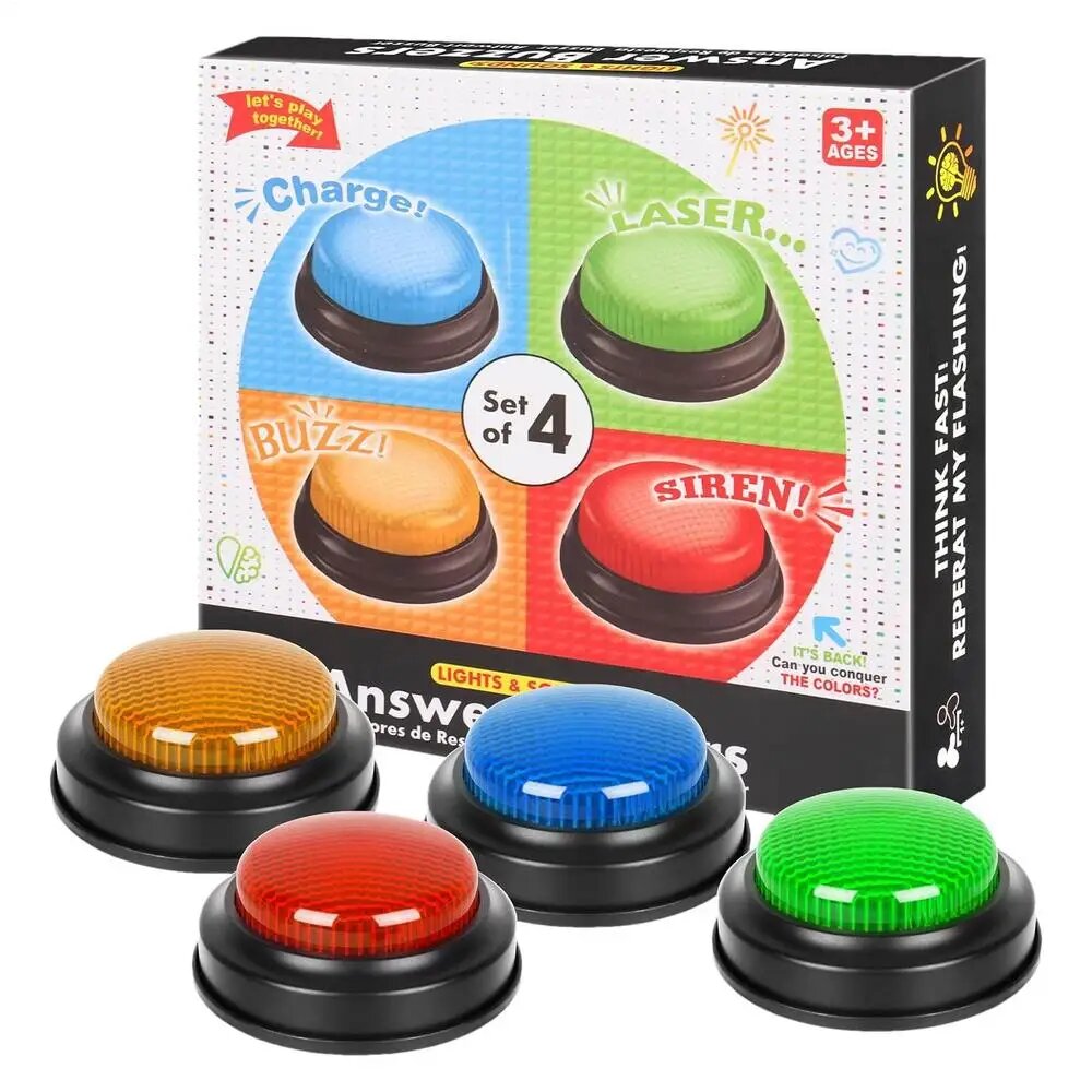 Игровые зуммеры 4 штуки