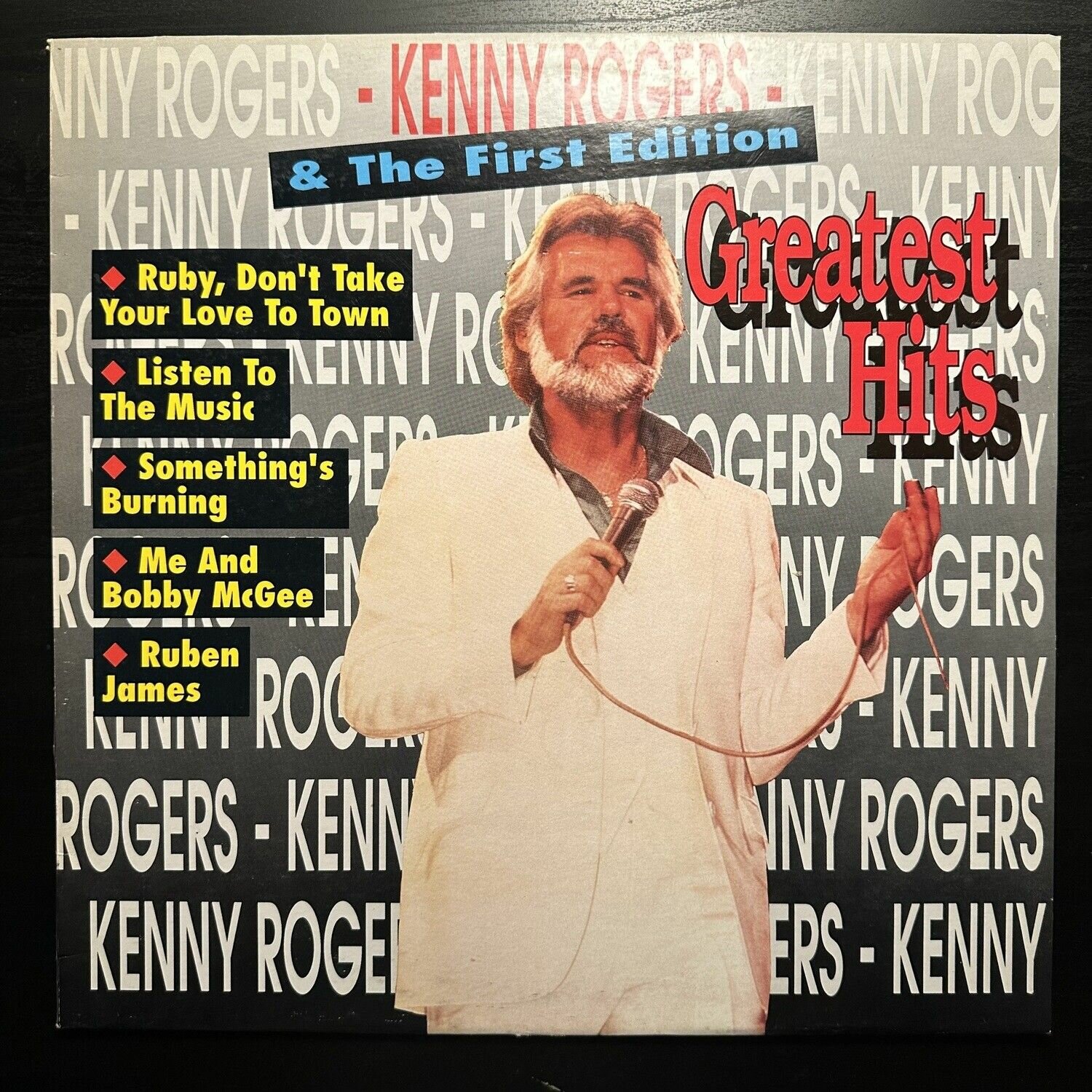 Виниловая пластинка Kenny Rogers And The First Edition Greatest Hits (Европа 1990г.)