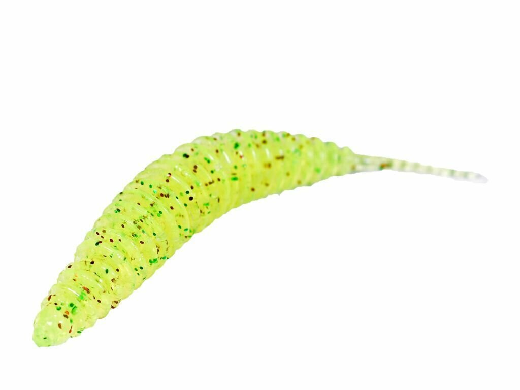 Силиконовые приманки Lucky John Trick Ultraworm 1,4" цвет S15 12шт.