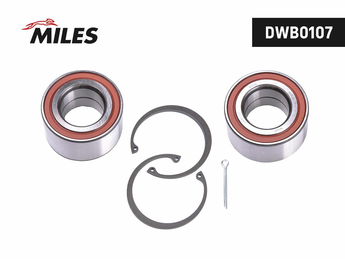 MILES Подшипник ступицы для OPEL ASTRA/OMEGA/VECTRA 91-03 передний