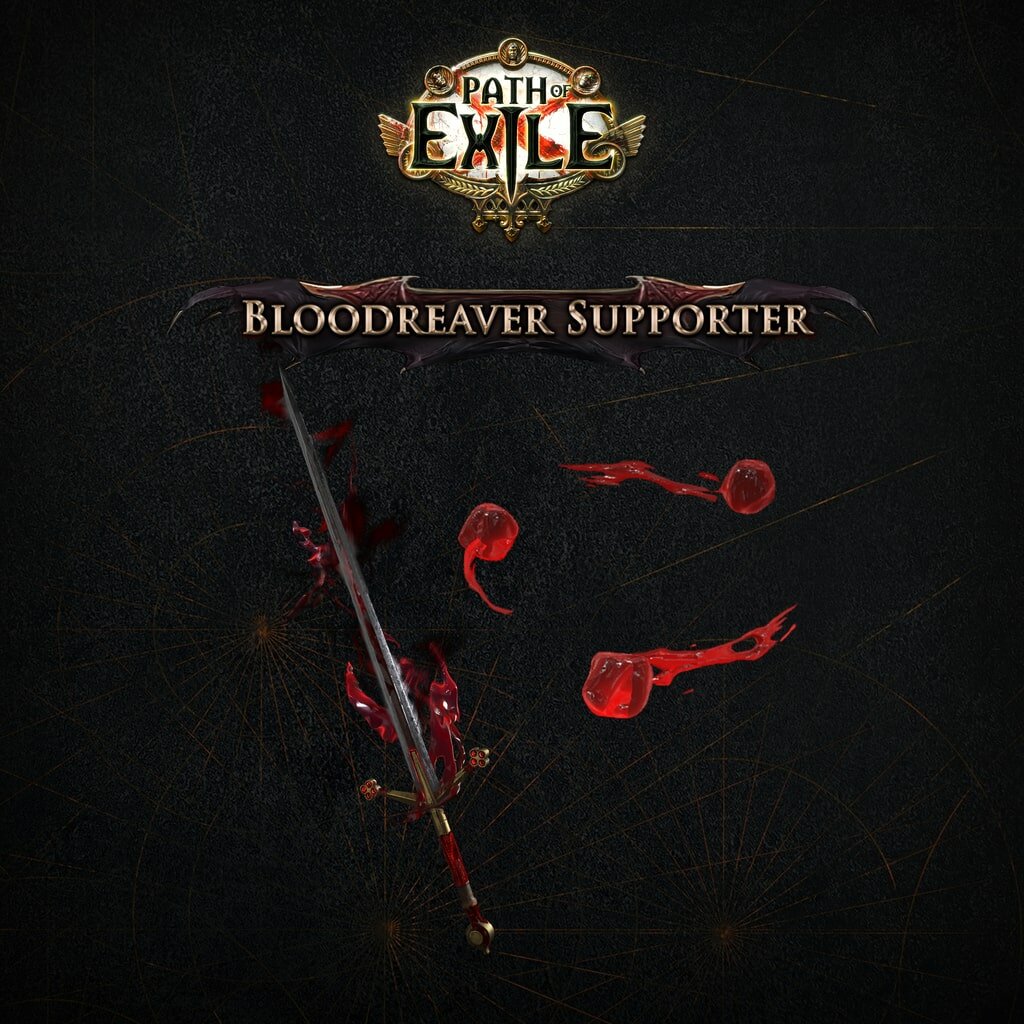 Дополнение Path of Exile: Bloodreaver Supporter Pack, цифровое издание PlayStation 4, регион Турция / код пополнения баланса