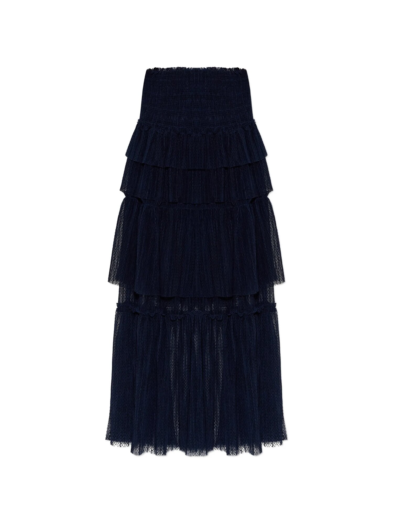 Юбка Nessarose tiered ruffled maxi skirt