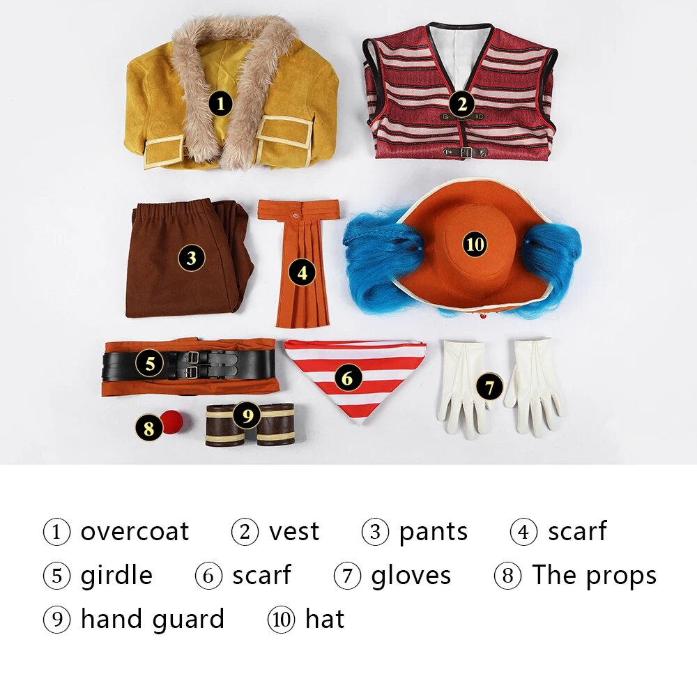 Костюм Бугги для косплея из полиэстера XXL, Full set NO boots
