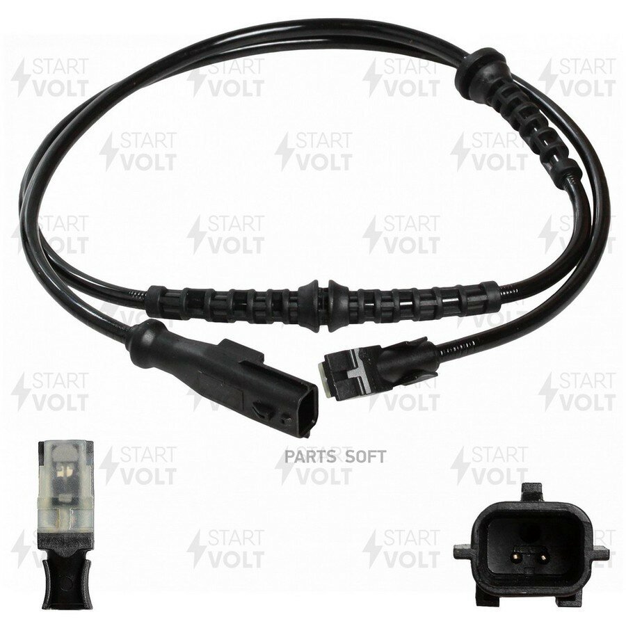 Датчик ABS RENAULT MEGANE/FLUENCE 08- задний от официального дистрибьютора, STARTVOLT, артикул VSABS0909