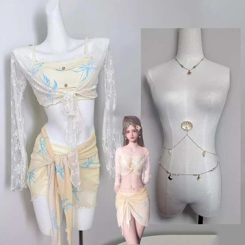 Косплей костюм Бабочка-мечта, L, Costume Waist Chain