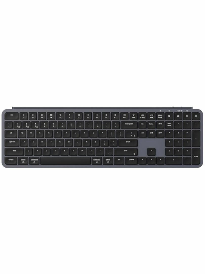 Клавиатура Keychron B6 Pro Ultra-Slim Wireless Space Gray
