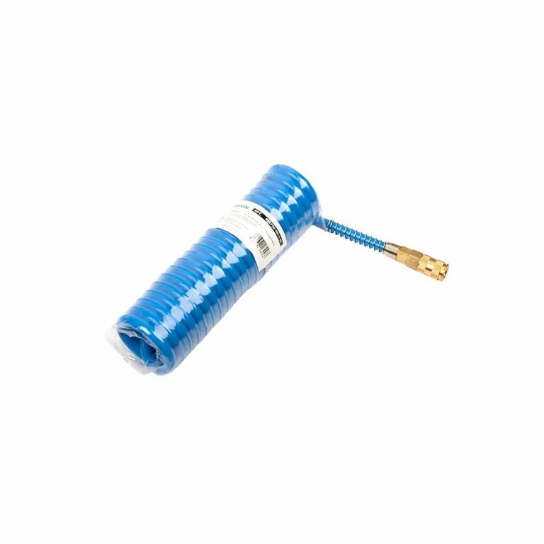Шланг полиуретан (PU) 14*10, витой, 10 м, синий, БРС в комплекте GARWIN PRO 808750-1014-10